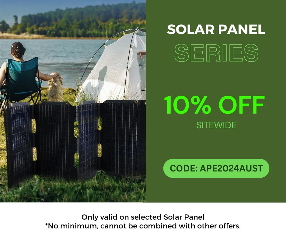 Foldable Solar Panels - High Efficiency & Portable | APE – APE Power ...